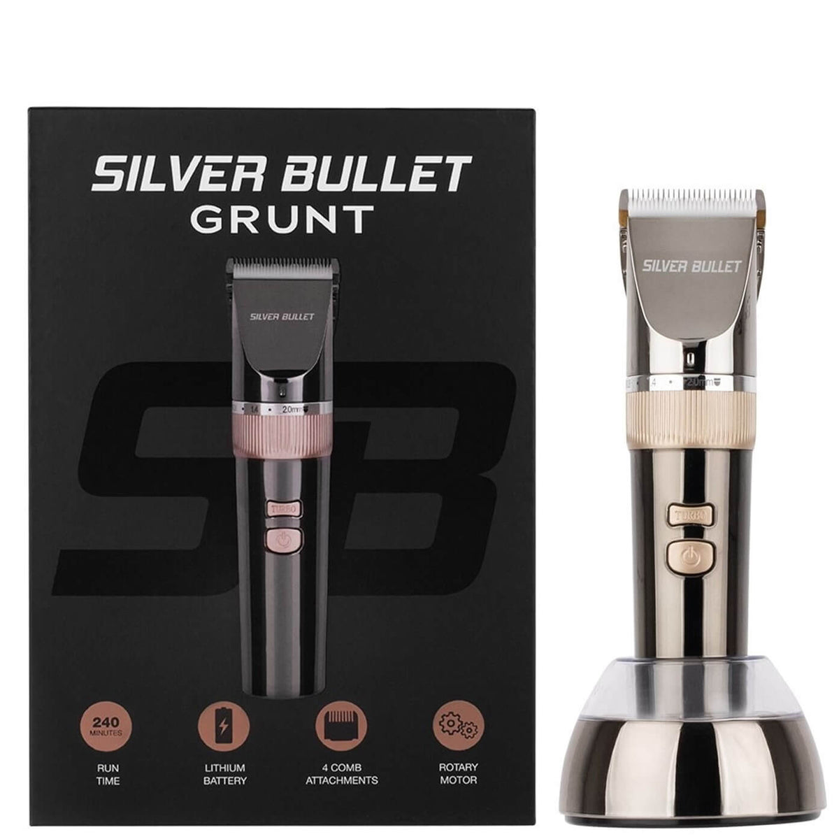 Silver Bullet Grunt Professional Hair Clipper – Lords Grooming Products